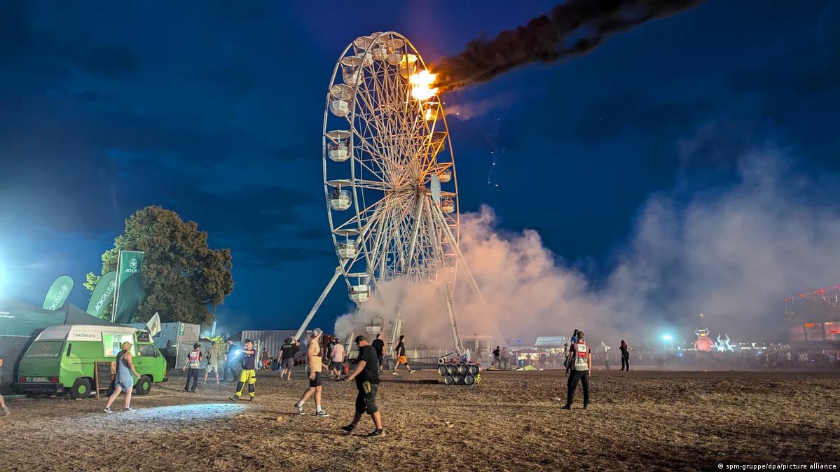 Incendio en festival en Alemania deja unos 30 heridos – DW – 18/08/2024