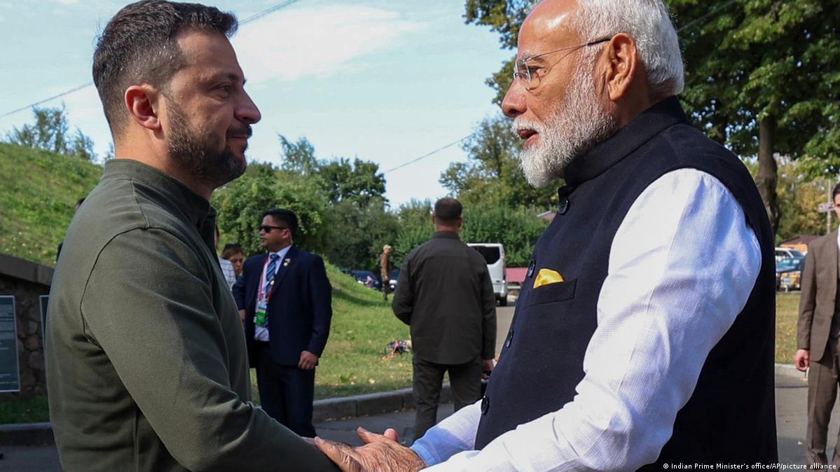 Ukraine updates: Modi keen for 'peace' as he arrives in Kyiv