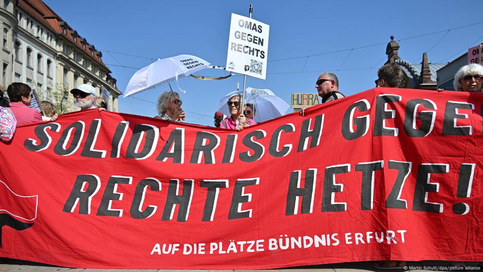 Germany Anti Far Right Protests Held Ahead Of State Polls Dw 08312024