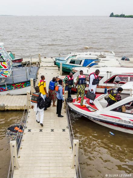 Lagos Nigeria Boats