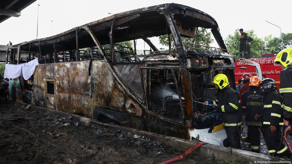 Thailand: Several dead in school bus fire – DW – 10/01/2024