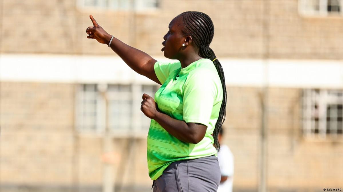 Female coach breaking male barriers in African football – DW – 10/06/2024