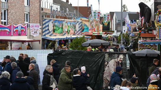 Germany: 11 injured after ghost train ride catches fire