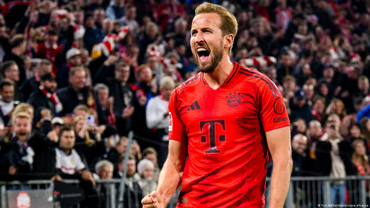 Bundesliga: FC Bayern dank Harry Kane an Tabellenspitze – DW – 21.10.2024