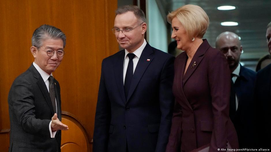 Presidente polaco inicia visita oficial a Corea del Sur – DW – 23/10/2024