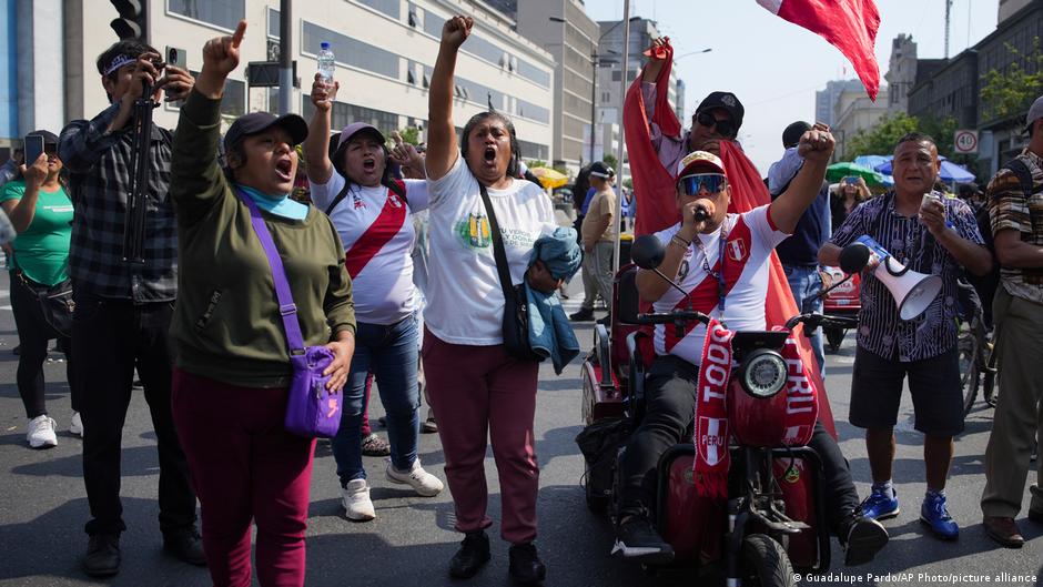 Jornada de protestas en Perú contra ola de extorsiones – DW – 24/10/2024