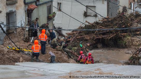 Spain's Valencia, Andalusia regions hit by deadly floods