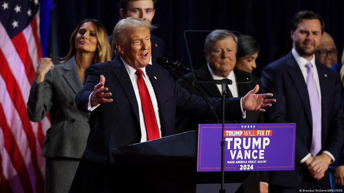 Donald Trump vence eleições presidenciais dos Estados Unidos – DW – 06 ...