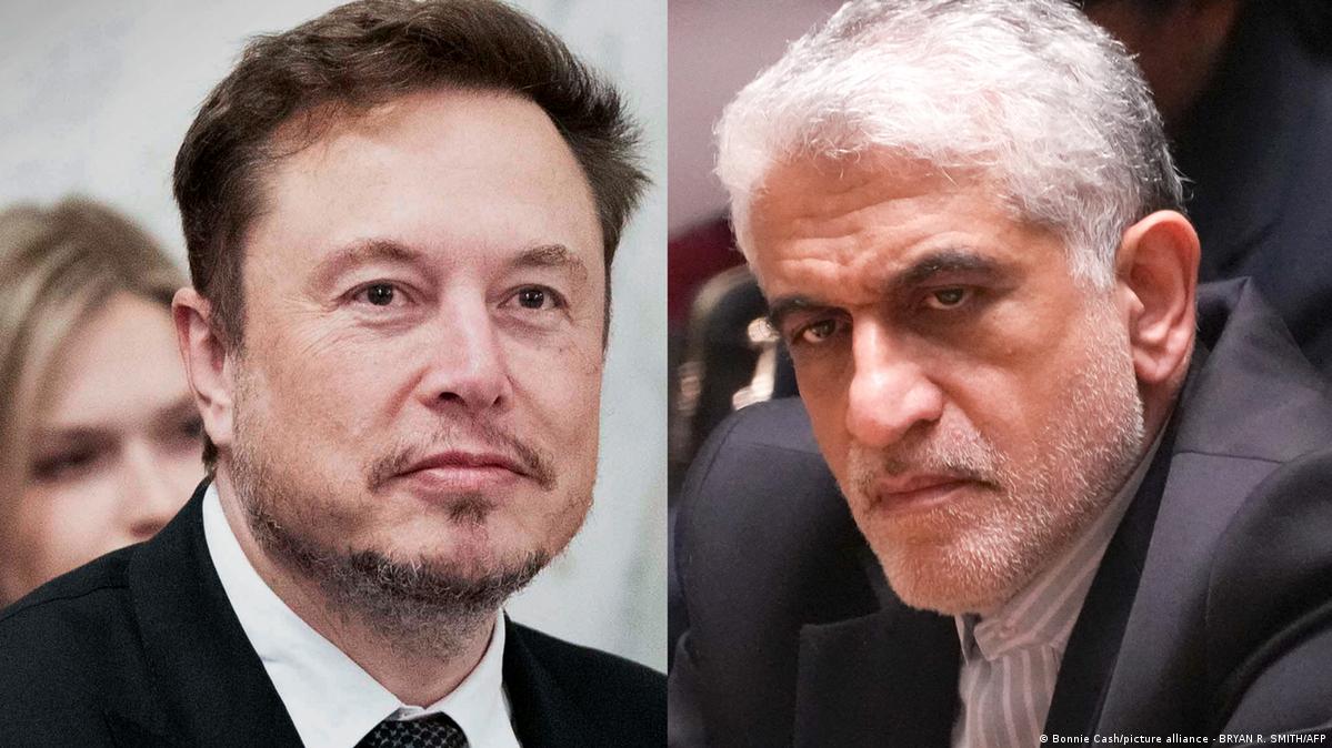 Iran denies its UN envoy met with Elon Musk