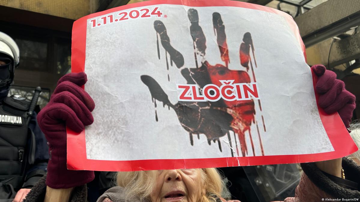 Serbien: Haft für Protest nach der Tragödie von Novi Sad – DW – 22.11.2024