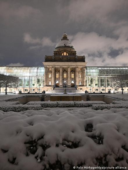 Winter In Germany Heavy Snowstorm Pounds Germany, Upends Travel | AP