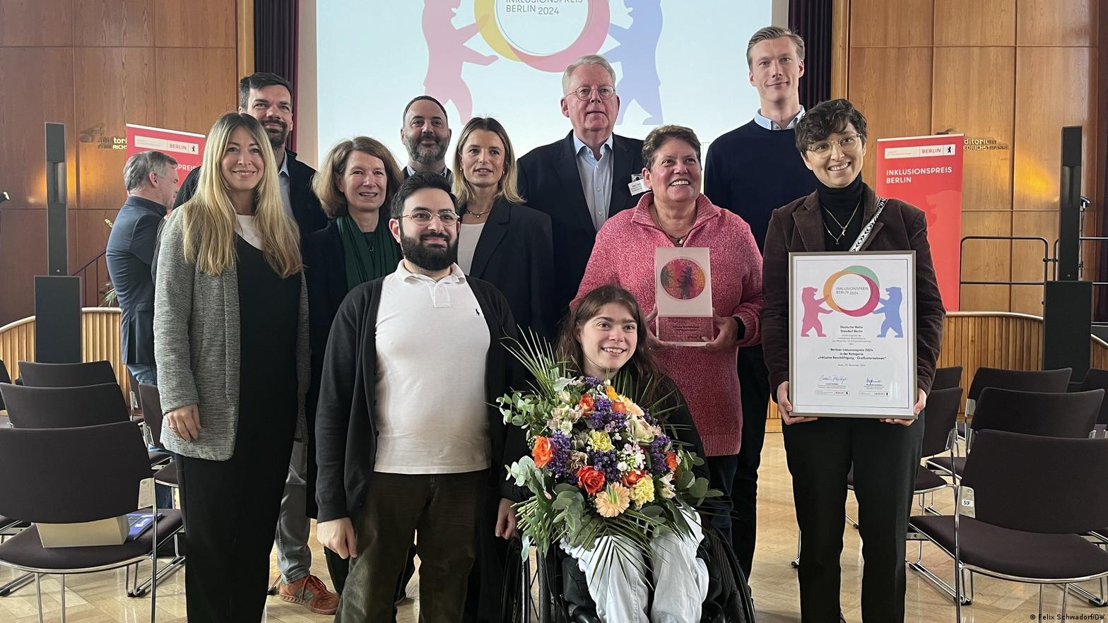 DW wins Berlin Inclusion Award 2024