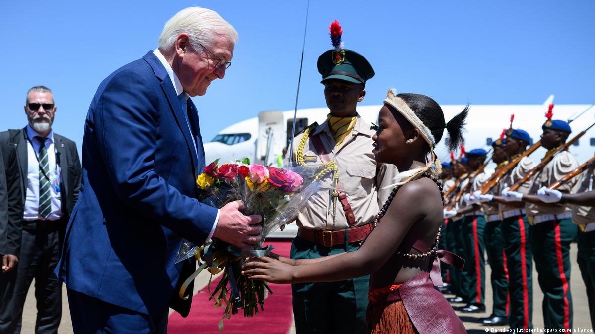 Steinmeier becomes first German president to visit Lesotho – DW – 12/14 ...