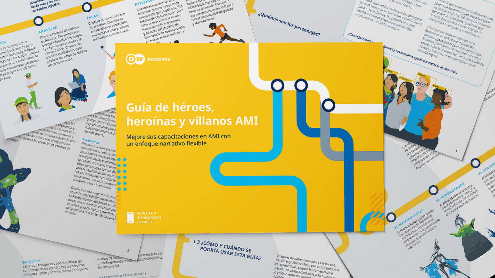 Guía de héroes, heroínas y villanos AMI