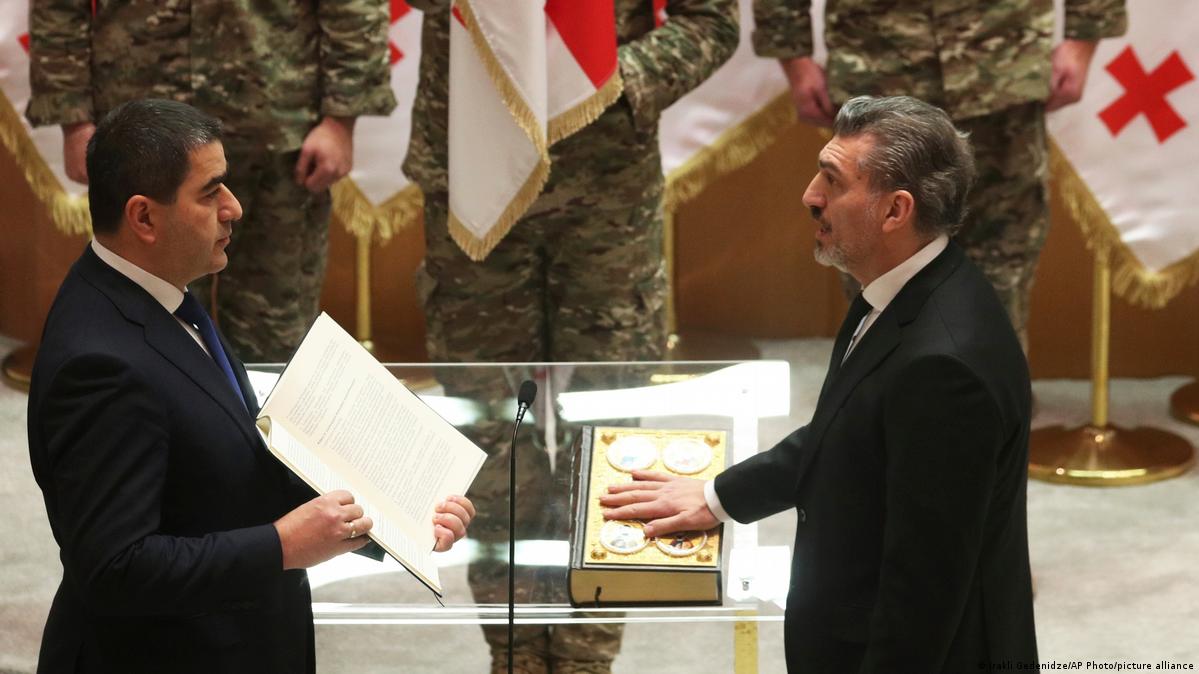 Mikheil Kavelashvili sworn in as Georgia's new president