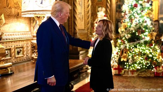 Giorgia Meloni realiza una visita sorpresa a Donald Trump – DW – 05/01/2025 Giorgia Meloni realiza una visita sorpresa a Donald Trump – DW – 05/01/2025