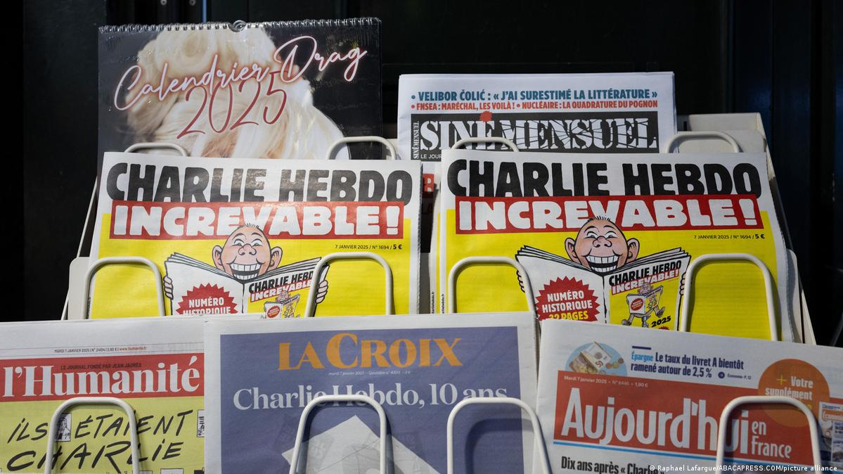 Il y a dix ans, le massacre de Charlie Hebdo – DW – 07/01/2025