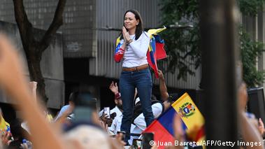 Venezuela's opposition leader Machado briefly detained – DW – 01/10/2025