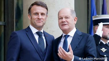 „Europa nie będzie się kulić”. Macron i Scholz o Trumpie