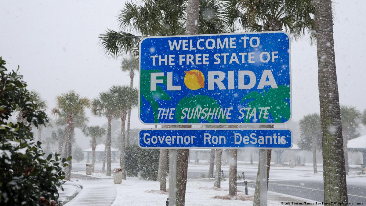 EE.UU.: ciudad de Florida rompe récord histórico de nieve