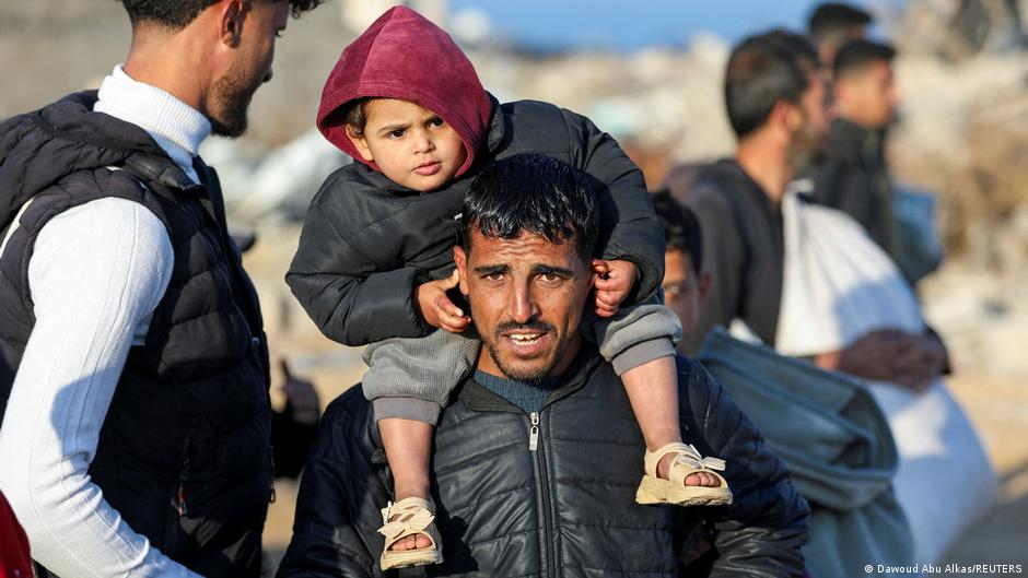 Displaced Palestinians return to northern Gaza – DW – 01/27/2025