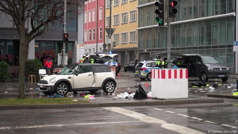 Germany: Munich car 'attack' injures 30, suspect detained – DW – 02/13/2025 Germany: Munich car 'attack' injures 30, suspect detained – DW – 02/13/2025