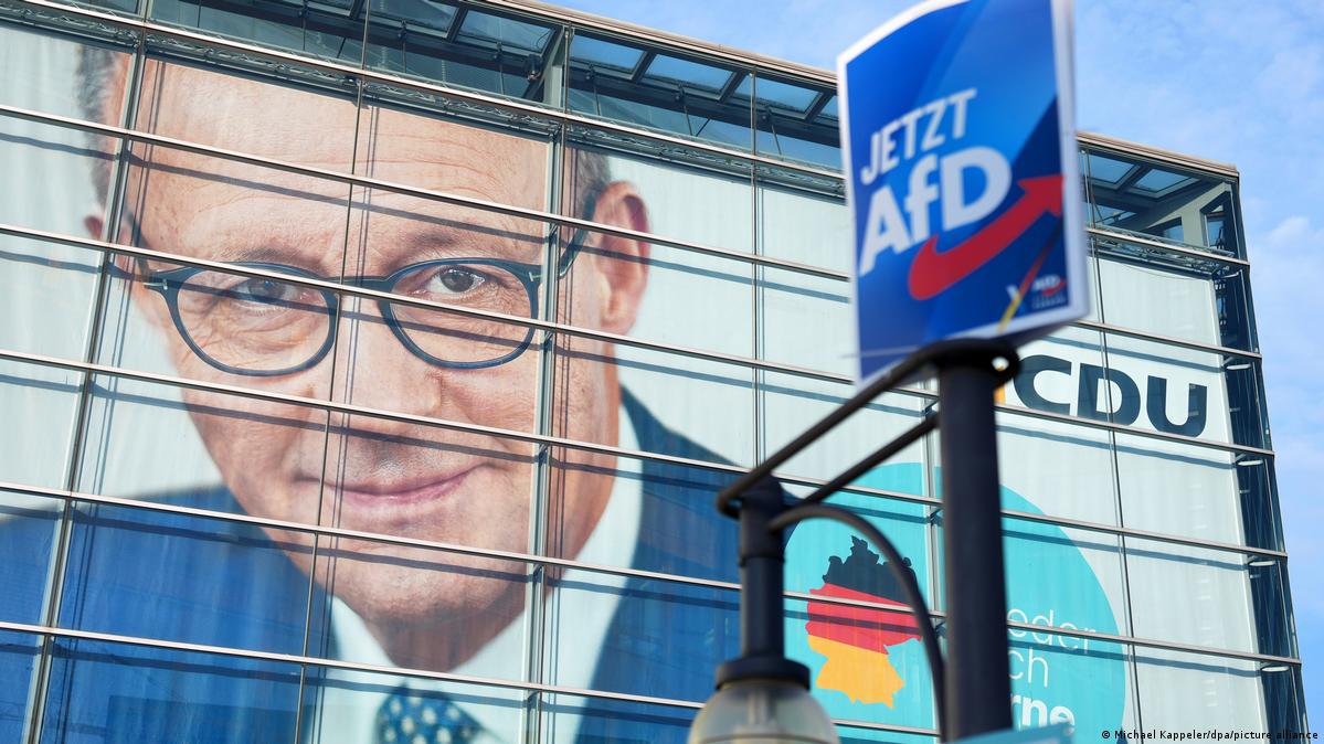 Germany: Far-right AfD draws level with conservatives — poll – DW – 04 ...