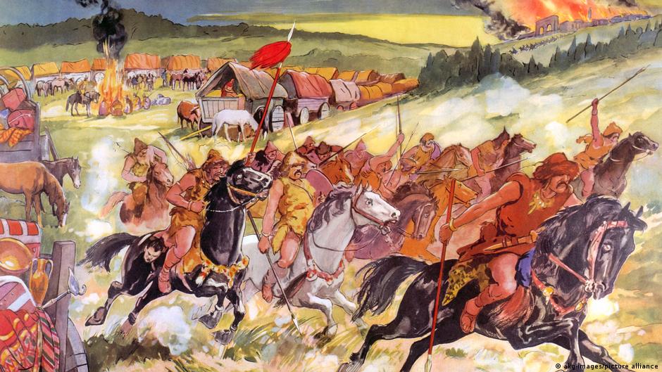 ADN revela misterioso origen de los hunos que saquearon Roma