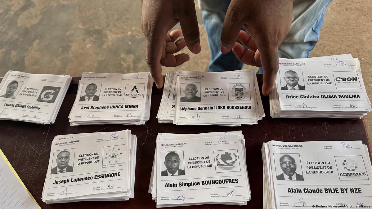 Gabon junta chief wins election — provisional results – DW – 04/13/2025