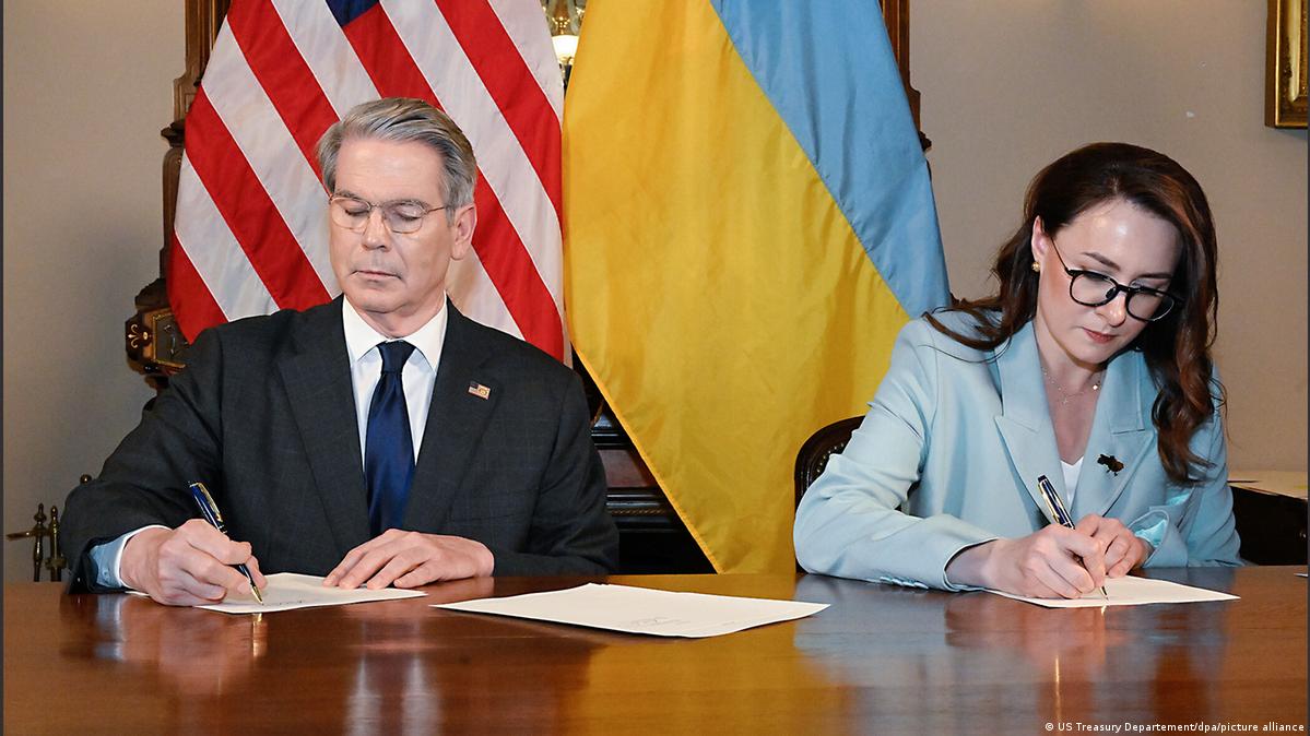 US, Ukraine sign 'investment' deal for natural resources