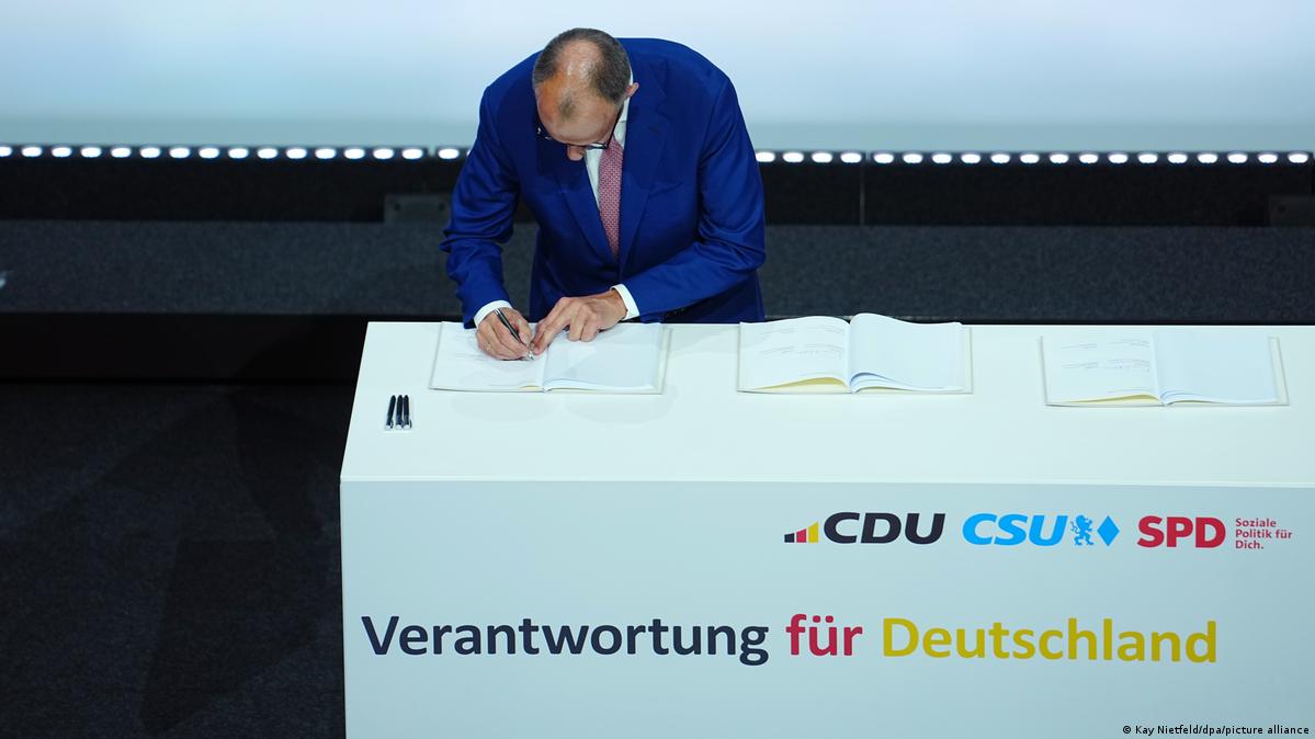 Germany updates: Conservative-led coalition signs agreement – DW – 05 ...