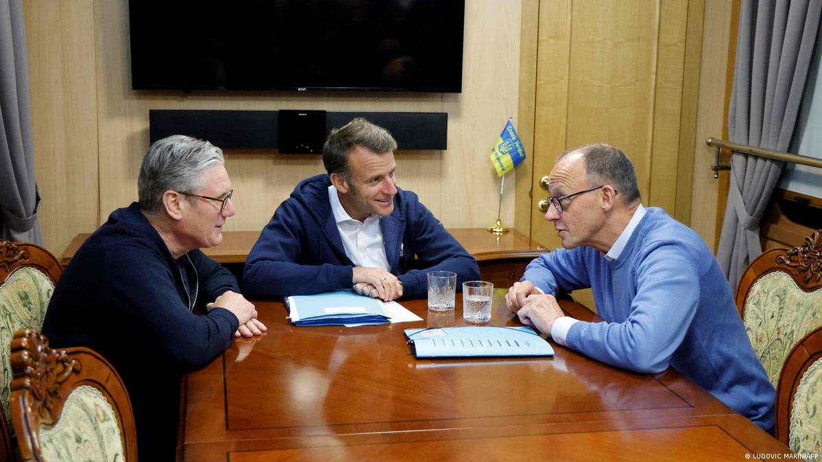 Merz, Macron, Starmer y Tusk presionan a Moscú por tregua – DW – 10/05/2025