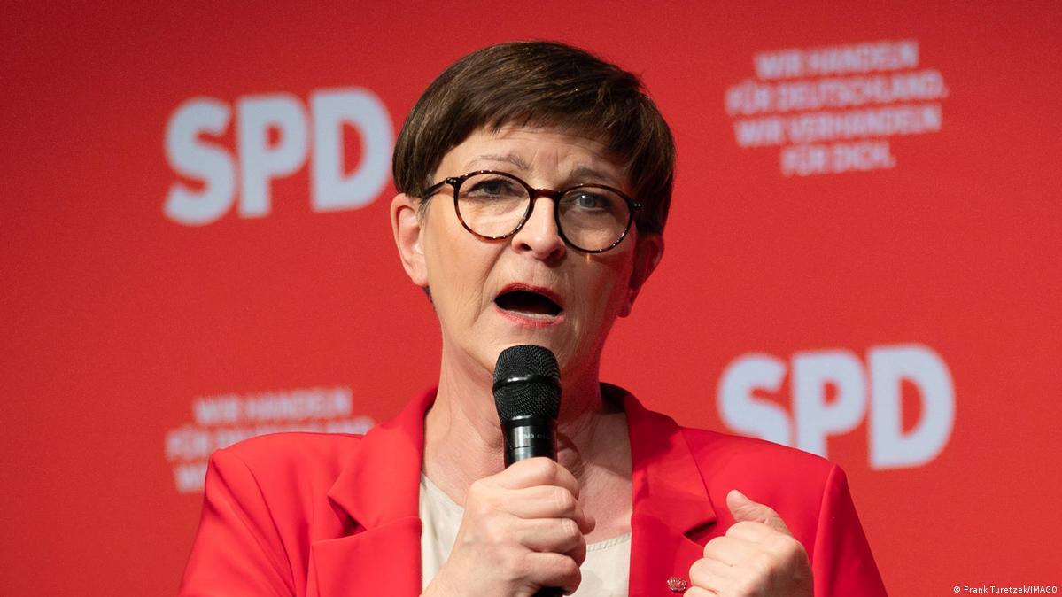 SPD-Chefin Esken gibt ihren Posten auf – DW – 12.05.2025