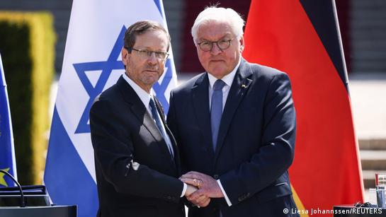 Germany and Israel mark anniversary in shadow of war