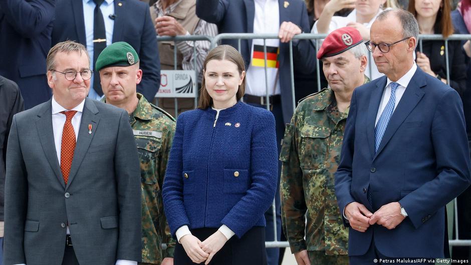 Germany stations troops in Lithuania