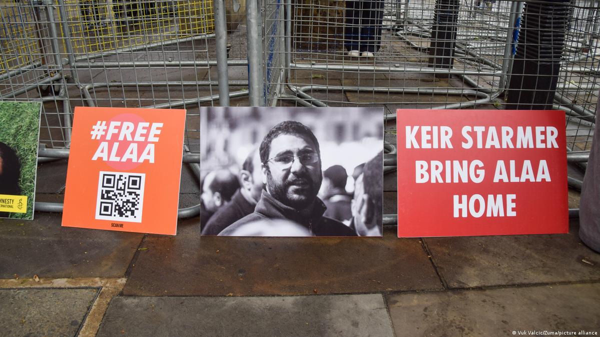 Egypt pardons jailed activist Alaa Abd el-Fattah