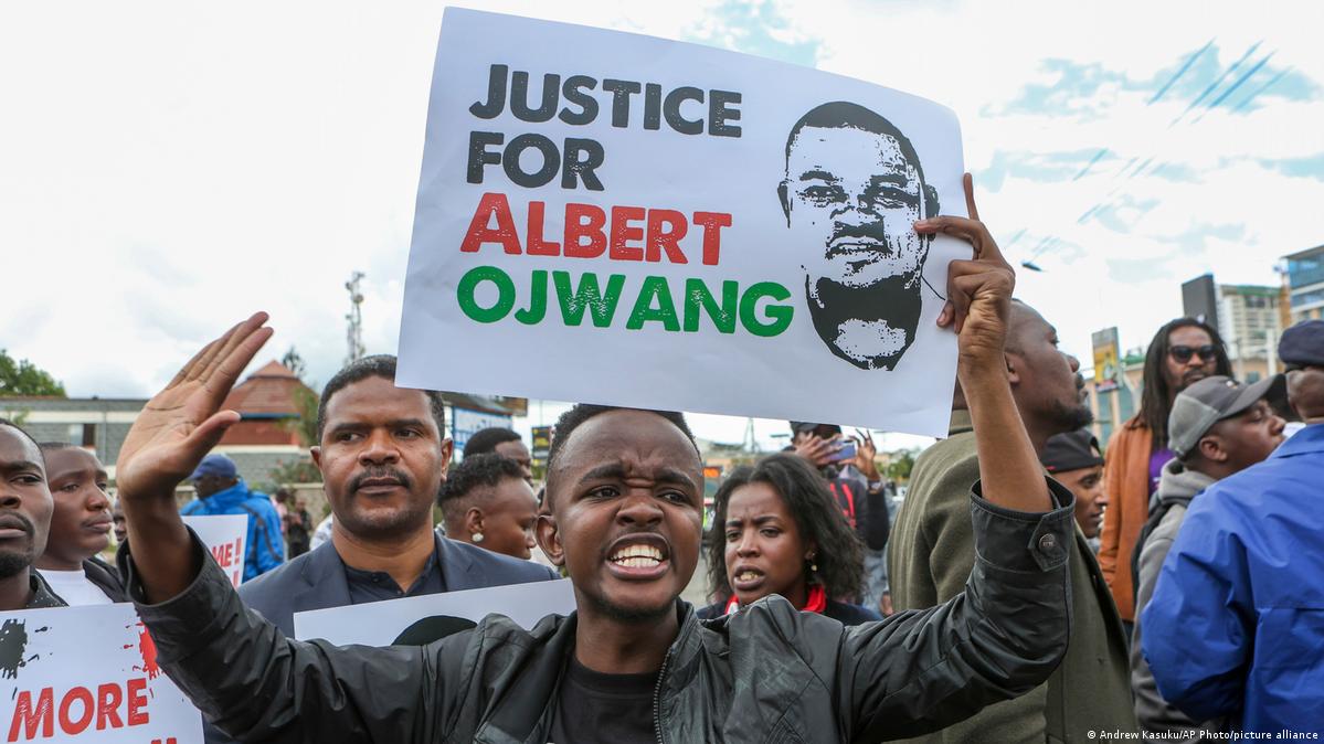 Kenya deputy police chief 'steps aside' over blogger's death – DW – 06 ...