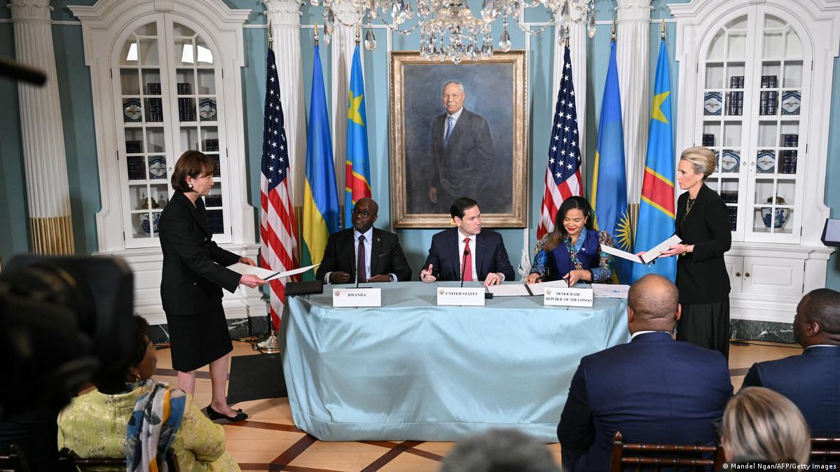 DR Congo, Rwanda sign US-brokered peace deal – DW – 06/27/2025
