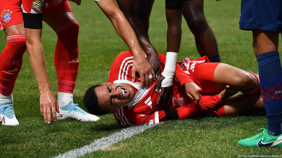 Jamal Musiala: fractura de peroné y baja prolongada – DW – 06/07/2025