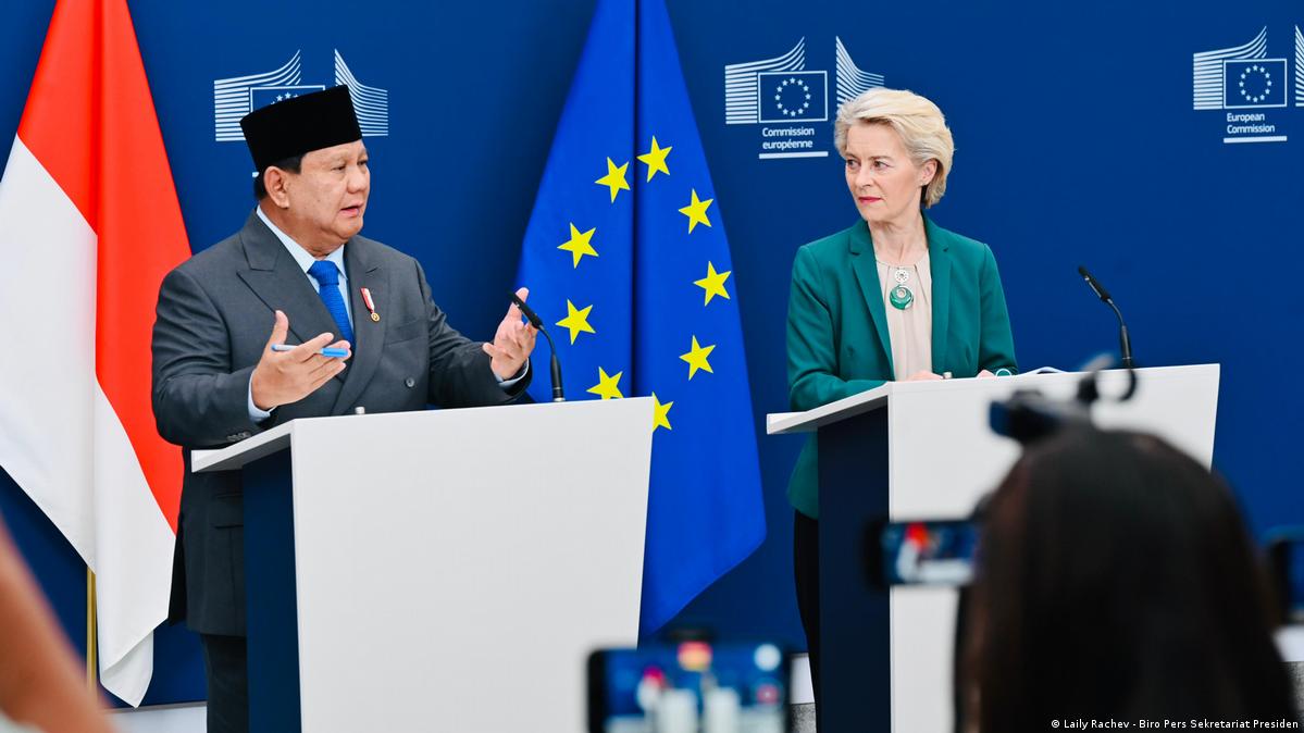 应对中美压力 欧盟即将与印尼签署贸易协定 – DW – 2025年9月22日