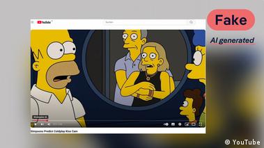 Fact check: Did 'The Simpsons' predict Coldplay kiss cam? – DW – 07/24/2025