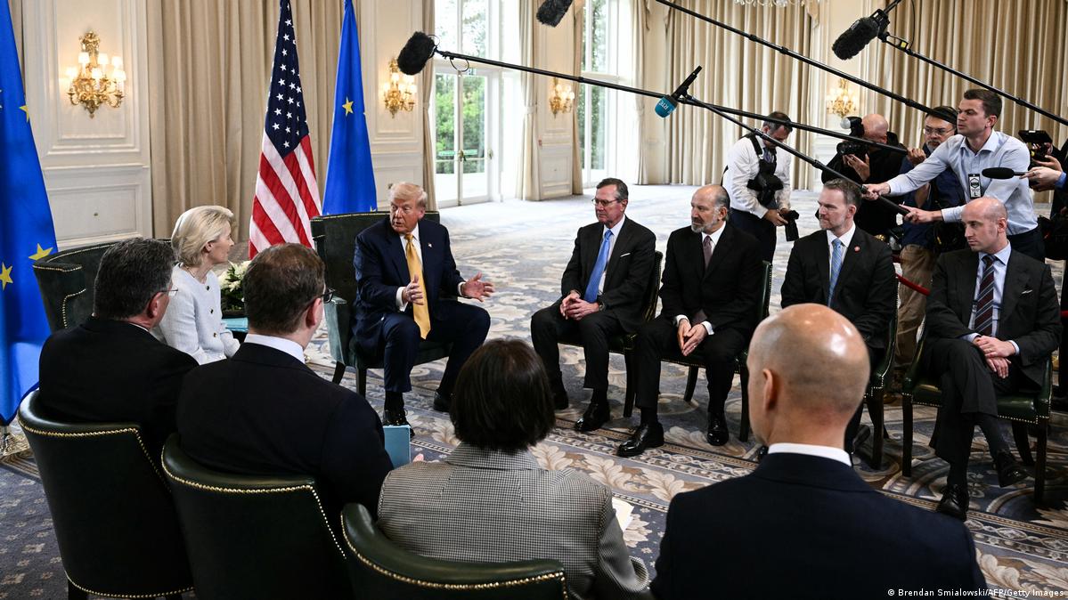 Keine Euphorie über Einigung im Zollstreit mit den USA – DW – 28.07.2025