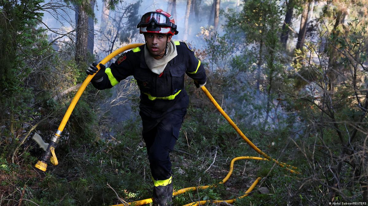 Giant fire in southern France under control