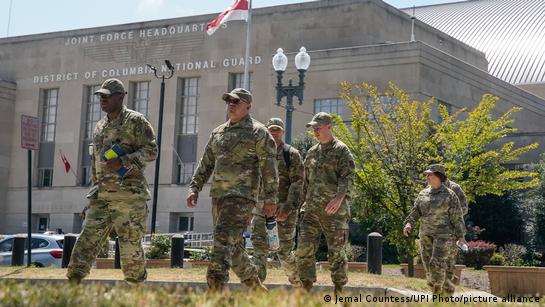 US updates: National Guard troops deployed in Washington, DC