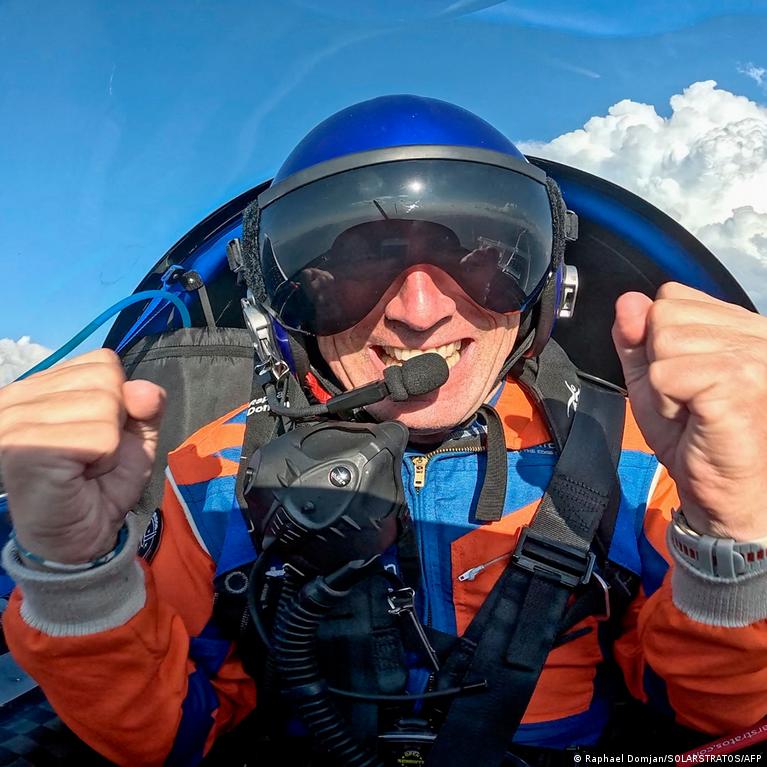 Solar Powered Plane Altitude Record