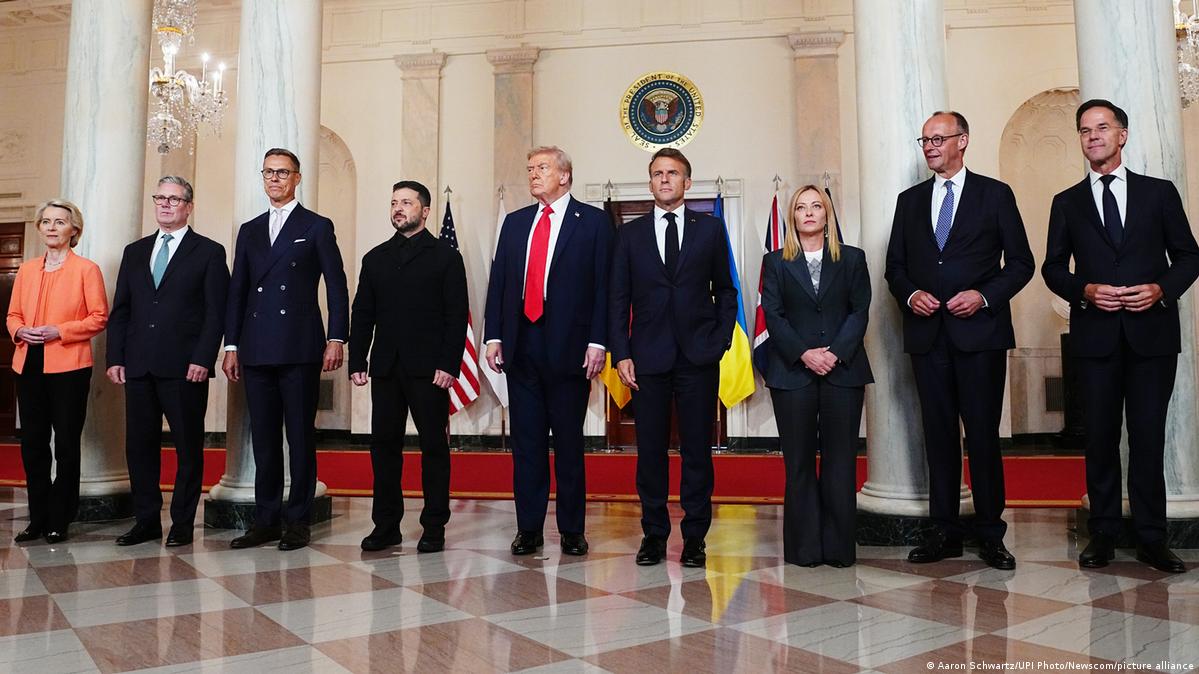 What did Europe achieve at the Washington summit on Ukraine? – DW – 08 ...