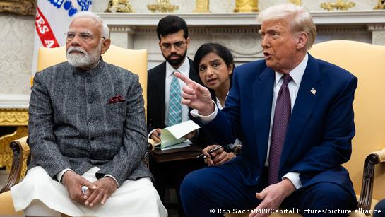 Trump announces India 'trade deal' after Modi call