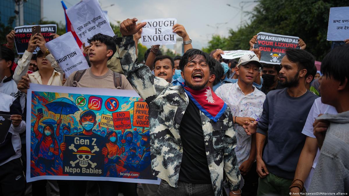 Violencia en protestas de la "Generación Z" en Nepal – DW – 08/09/2025
