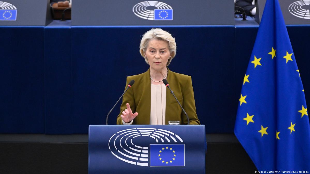 UE : von der Leyen fait le point sur l'état de l'Union – DW – 10/09/2025