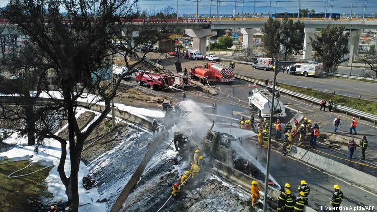 Three killed, dozens injured in gas explosion in Mexico City